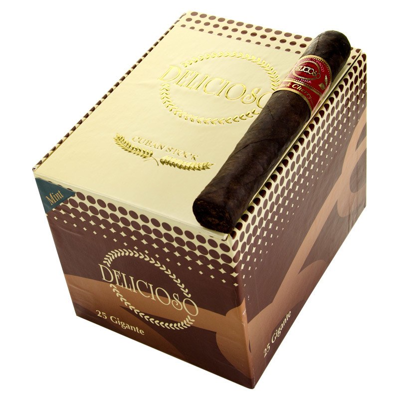 Delicioso Flavored by Cuban Stock Black Cherry Gigante 6x60,Delicioso