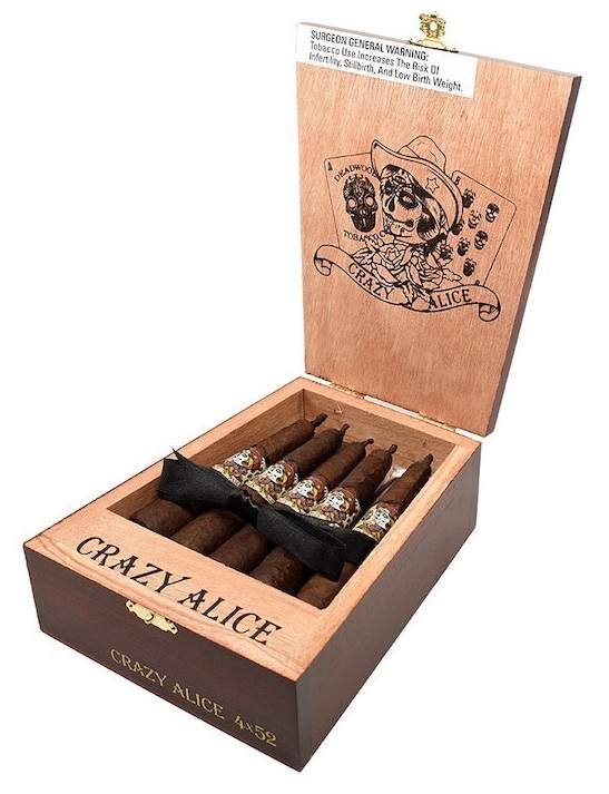 Deadwood By Drew Estate Crazy Alice Piramide,Deadwood