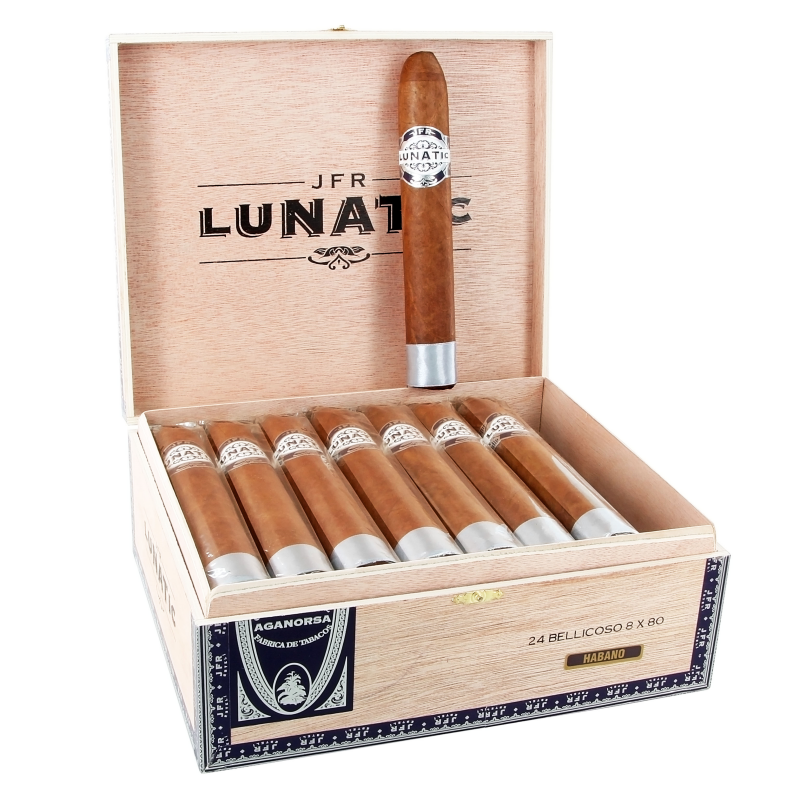 JFR Cigars Lunatic 8x80 Belicoso Habano,JFR Cigars Lunatic