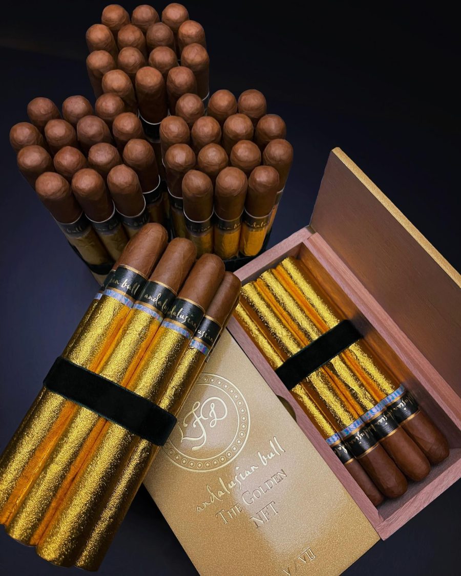 La Flor Dominicana Andalusian The Golden NFT,La Flor Dominicana The ...